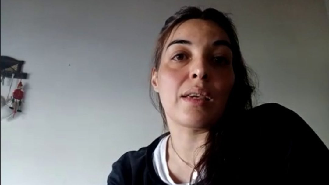 "Tengo muchas ganas de recuperar mi vida. De volver a caminar”, dijo ...